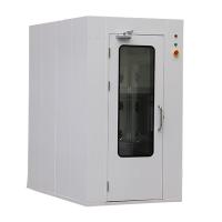 China AC220V/3P/50Hz Air Shower Room with 13-25M/S Wind Speed and Powder Coated Steel / SUS304 for Pharma Medical Purification for sale