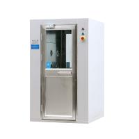 China Stainless Steel Air Shower Room with Large Air Volume and Adjustable Air Shower Time for Cleanroom Applications for sale