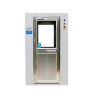 China Stainless Steel Air Shower Room with Large Air Volume and Adjustable Air Shower Time for Cleanroom Applications for sale