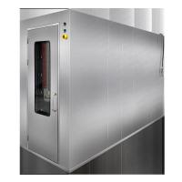 China Wind Speed Controlled Stainless Steel Air Shower Room with 1800W Power and Adjustable Air Shower Time for sale
