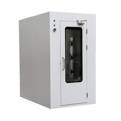 China 304 Stainless Steel Air Shower Room - Customized Clean Room Equipment with 13-25m/s Wind Speed for sale
