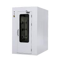 China 304 Stainless Steel Air Shower Room - Customized Clean Room Equipment with 13-25m/s Wind Speed for sale