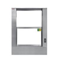 China 304 Stainless steel Customized lifting door/window pass through cabinet electrical pass through box pass box for sale