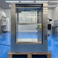 China 304 Stainless steel Customized lifting door/window pass through cabinet electrical pass through box pass box for sale