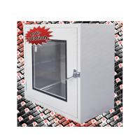 China Explosion Proof Among Clean Areas Clean Room Pass Box Dynamic UV Pass Box for sale