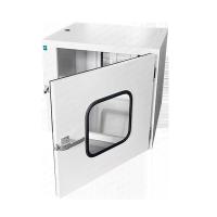China ISO 10 uv light laminar flow pass box for lab reasonable price laboratory clean pass box ventilation system pass box for sale