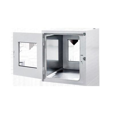 China Extra-Large 1160mm Cleanroom Pass Box with Convex Door and Steel/201 SS Construction for sale