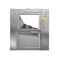 China Stainless Steel 304 UV Light Laminar Flow Pass Box for Clean Room Contamination Control for sale