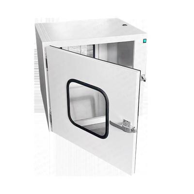 China Customizable Cleanroom Pass Box with Electronic and Mechanical Interlock for Secure Transfer Window for sale