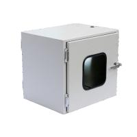 China Customized Lab Static Clean Room Pass Box with Internal Arc Treatment and Seamless Connection for sale