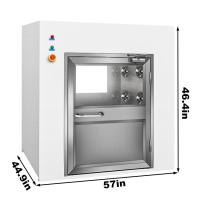 China Customized Clean Room Pass Box UV Pass Box OEM / ODM Acceptable M-RCDC600F for sale