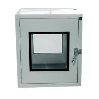 China Customized UV Pass Box with 304 Stainless Steel Construction and Mechanical Interlock for Clean Rooms for sale