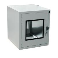 China Customized UV Pass Box with 304 Stainless Steel Construction and Mechanical Interlock for Clean Rooms for sale