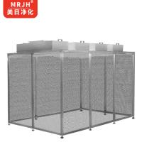 China Portable Modular Clean Room System with Glass Doors and Customizable Design for Medical and Food Industries for sale