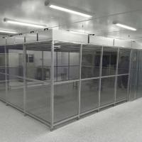 China Portable Modular Clean Room System with Glass Doors and Customizable Design for Medical and Food Industries for sale