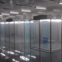China Portable Modular Clean Room System with Glass Doors and Customizable Design for Medical and Food Industries for sale