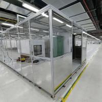 China GMP Certified Modular Clean Room Class 100-10000 Portable Dust Free Room Customizable for Industrial Use for sale