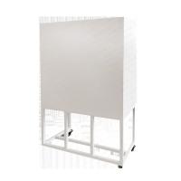 China Stainless Steel Laminar Flow Hood with 0.45m/s Air Velocity and AC 110V/220V for Clean Room Applications for sale