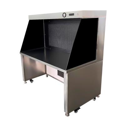 China Horizontal Laminar Flow Hood with Class 100 Cleanliness SUS304 Stainless Steel Adjustable Air Speed 0.45m/s for sale
