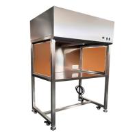 China Stainless Steel 304 Laminar Flow Hood with Class 100 Cleanliness and 0.75m/s Air Velocity for sale
