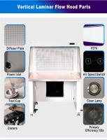 China MRJH Horizontal Airflow Hood with SUS304 Material and Class 100 Cleanliness Laminar Flow Workbench for sale