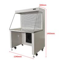 China MRJH Horizontal Airflow Hood with SUS304 Material and Class 100 Cleanliness Laminar Flow Workbench for sale