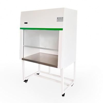 China Portable SUS304 Stainless Steel Laminar Flow Hood with Class 100 Cleanliness for Laboratory Clean Bench for sale