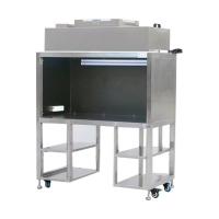 China Portable SUS304 Stainless Steel Laminar Flow Hood with Class 100 Cleanliness for Laboratory Clean Bench for sale