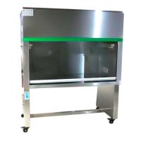 China Portable SUS304 Stainless Steel Laminar Flow Hood with Class 100 Cleanliness for Laboratory Clean Bench for sale