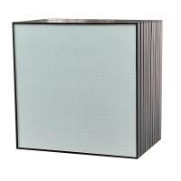 China High Efficiency Particulate Air HEPA Air Filter with Panel Filter Construction and Multi-Layer Filtration for sale