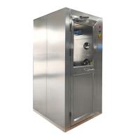 China Stainless Steel 201 Air Shower Room with HEPA Filter and Interlock System for Cleanroom Environments for sale