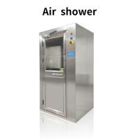 China Stainless Steel 201 Air Shower Room with HEPA Filter and Interlock System for Cleanroom Environments for sale