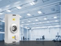 China Stainless Steel FFU Cleanroom with Minimal Airflow Resistance and Customizable Size HEPA Fan Filter Unit for sale