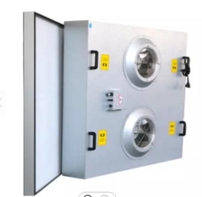 China Double Fan Filter Unit FFU 4 × 4 Size Air Purification Unit for Pharmaceutical Industry for sale