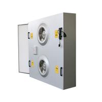 China Double Fan Filter Unit FFU 4 × 4 Size Air Purification Unit for Pharmaceutical Industry for sale