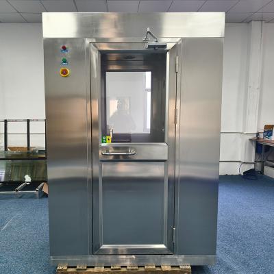 China Mist Shower Room Clean Room Equipment with 3 Mist Shower Nozzles, Emergency Stop Button, and ISO,CE,UL,RoHS Certification for sale