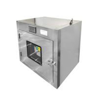 China Clean Room Xenon Light Pass Box Electrostatic Interlocked  304 Stainless Steel for sale
