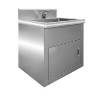 China Single-Person Hand Wash Sink 304 Stainless Steel for Cleaning and Disinfection for sale