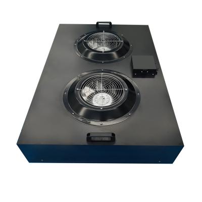 China Corrosion Resistant FFU Filter Fan Unit Black Cold Plate Paint For Clean Room for sale
