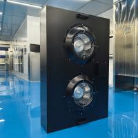 China Cold Plate Paint FFU Filters Low Noise Air Reduction Pollutant Black For Clean Room for sale