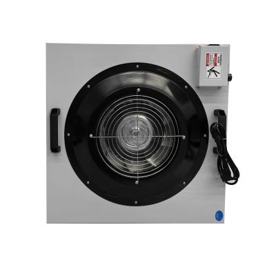China Aluminized Zinc Plate Fan Filter Unit with HEPA Air Speed 0.45-0.75m/s and 2 Years Warranty for Cleanroom Equipment for sale