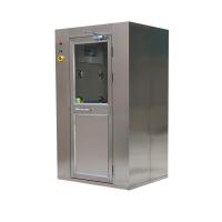 China 201 Stainless Steel Air Shower with Double Jets and ISO-Certified Compact Design for Cleanroom Decontamination for sale