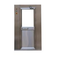 China 201 Stainless Steel Air Shower with Double Jets and ISO-Certified Compact Design for Cleanroom Decontamination for sale