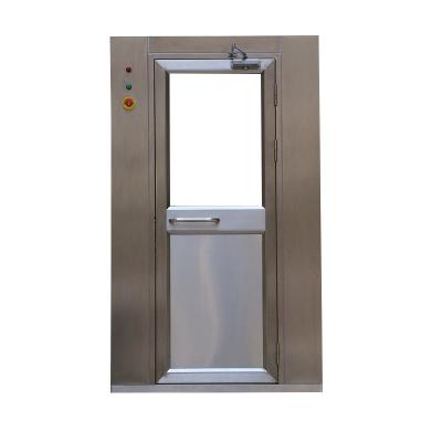 China ISO 14644 Air Shower | 304 Stainless Steel & Dual Jets | Compact Single-Person Design for sale