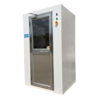 China Single-Person Air Shower with Double Jets and 201 Stainless Steel for Compact ISO-Certified Cleanroom Decontamination for sale