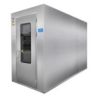 China 304 Stainless Steel Air Shower with Dual Airflow Design for Cleanroom Decontamination | 1240x2000x2100mm for sale