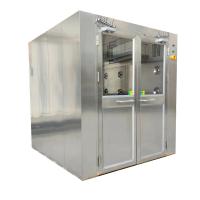China 304 Stainless Steel FDA-Certified Dual Door Cargo Air Shower for Cleanroom Decontamination for sale
