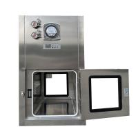 China ISO-Certified Laminar Flow Pass Box | HEPA H14 & 304 Steel | Pharma/Electronics Clean Transfer for sale