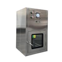 China ISO-Certified Laminar Flow Pass Box | HEPA H14 & 304 Steel | Pharma/Electronics Clean Transfer for sale