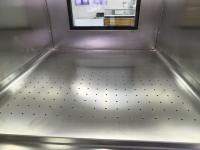 China Low-Noise Air Shower Pass Box | E-Interlock & 201 Stainless | 960x890x1690mm Compact for sale